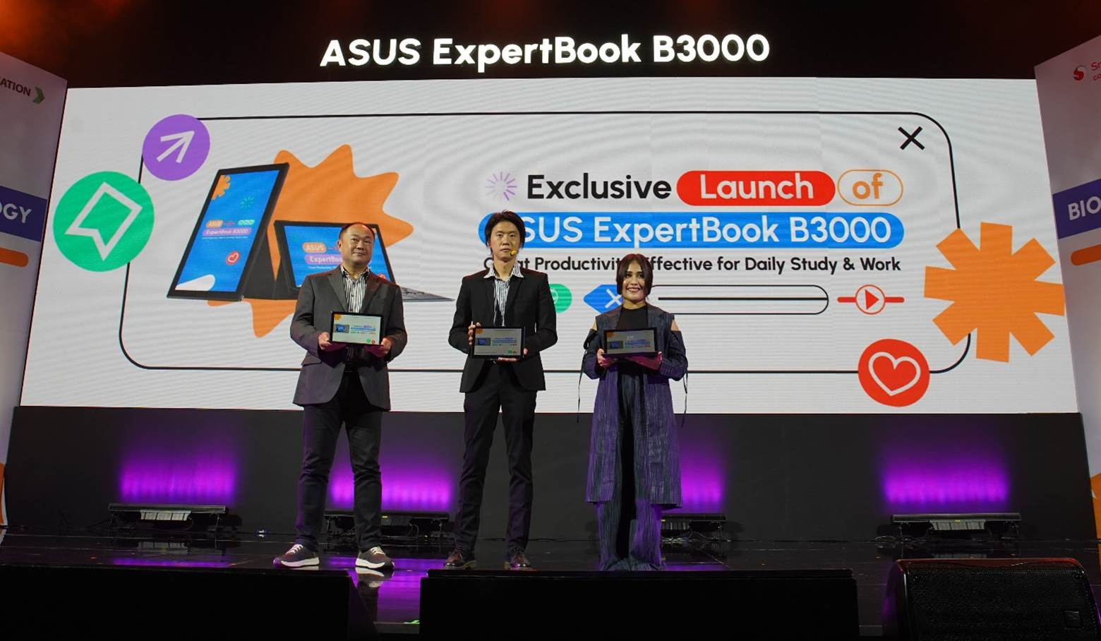 ASUS ExpertBook B3000, Laptop Detachable dengan Qualcomm Snapdragon 7c ...
