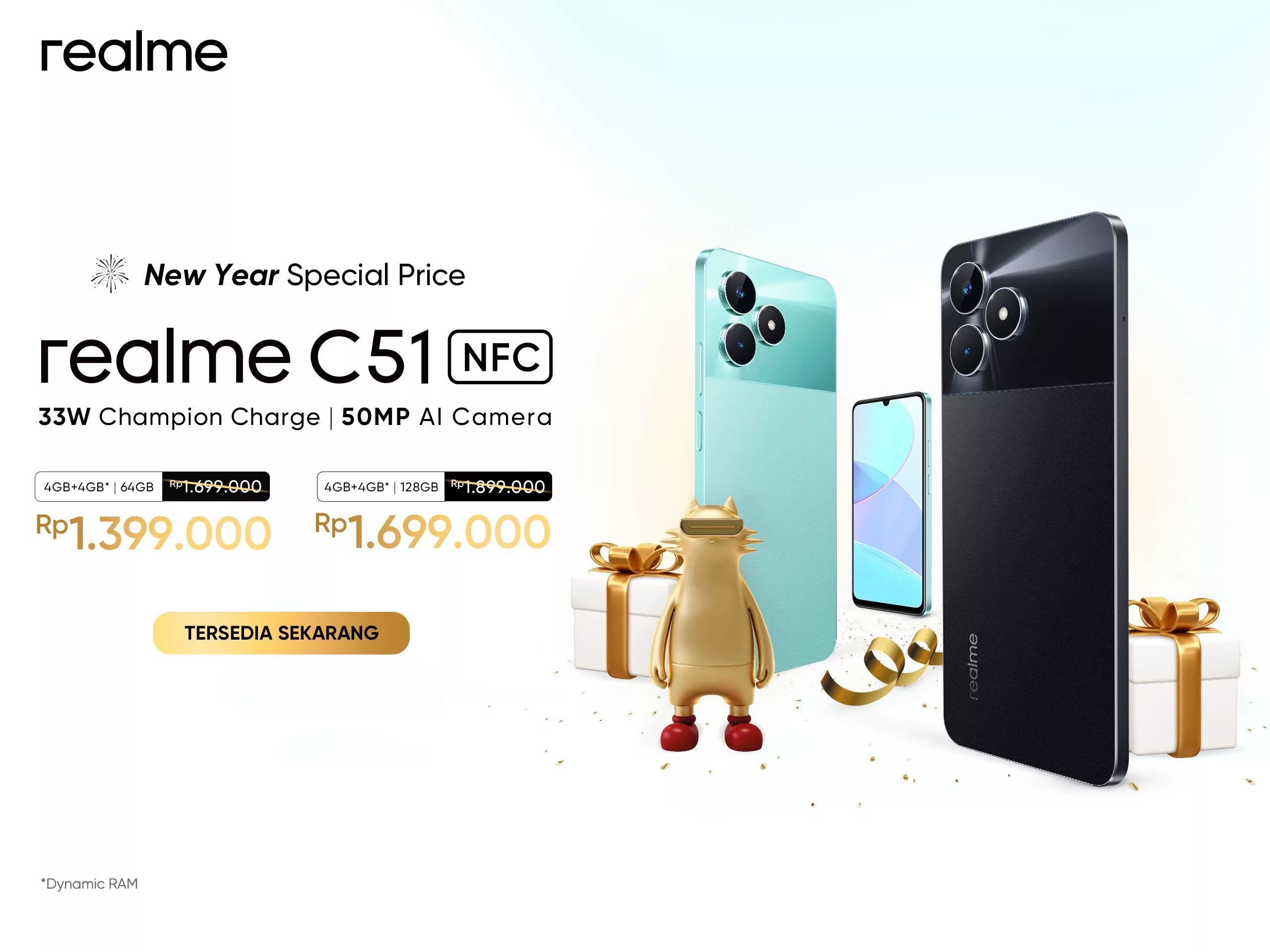 realme C51 Hadir dengan Harga Baru Lebih Terjangkau - Trendtech Indonesia