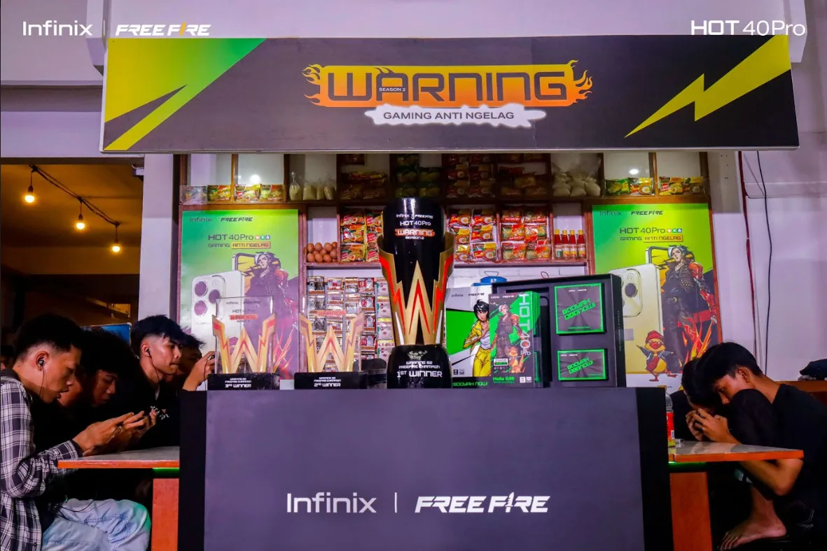 Infini Gelar Warung Infinix Gaming (WARNING) Musim Kedua - Trendtech Indonesia