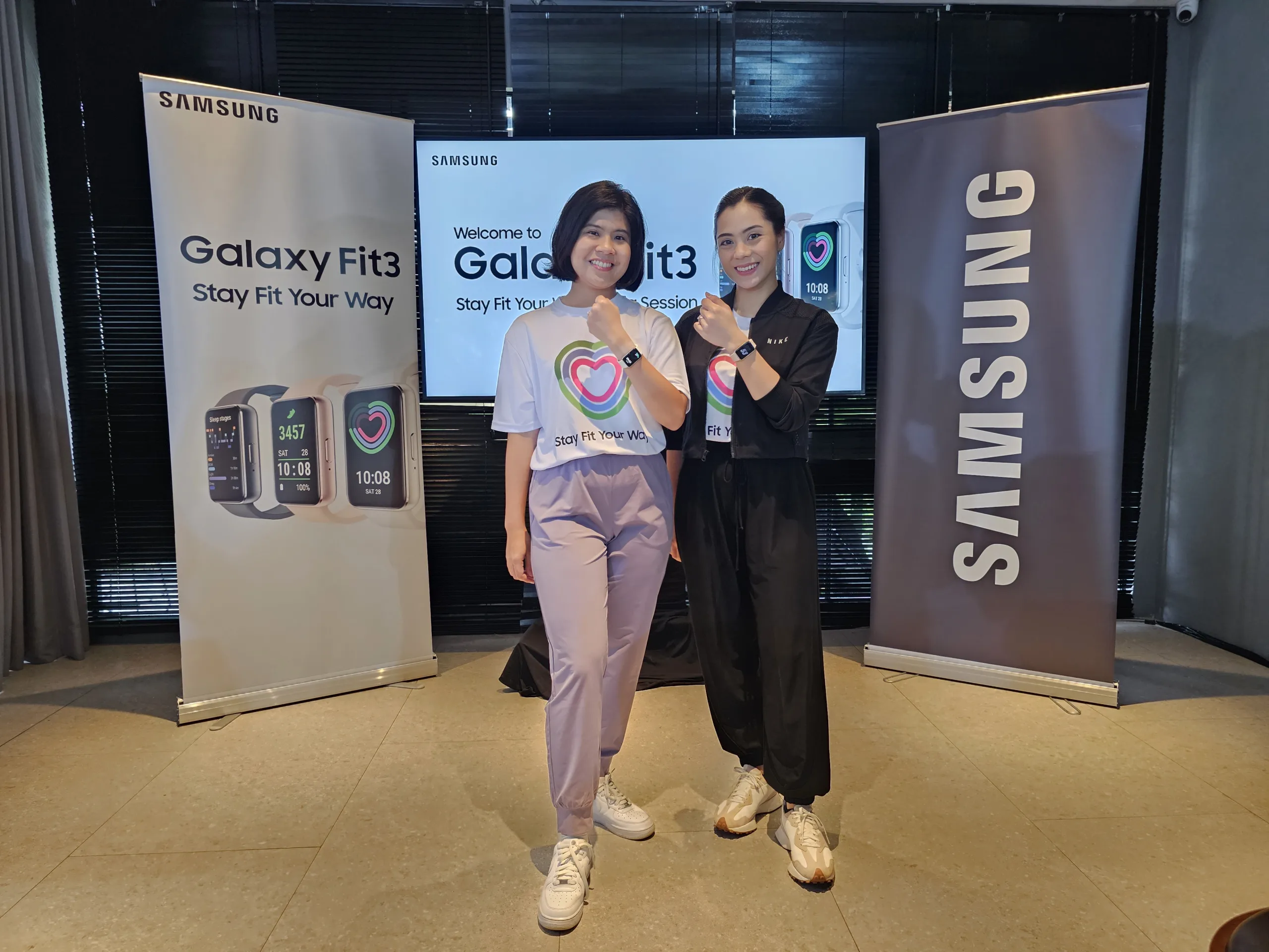 Greetha Granzetta Tawarkan Hidup Sehat dengan Galaxy Fit3 - Trendtech Indonesia