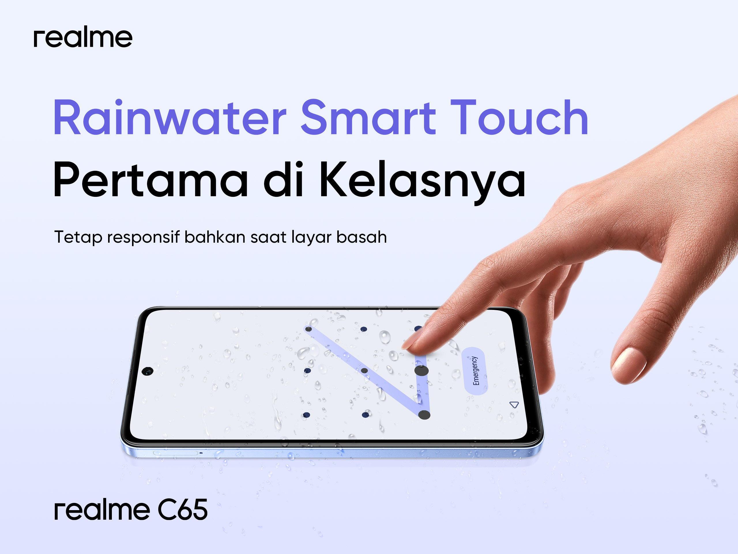 realme C65 Hadirkan Teknologi Rainwater Smart Touch dan IP54 ...