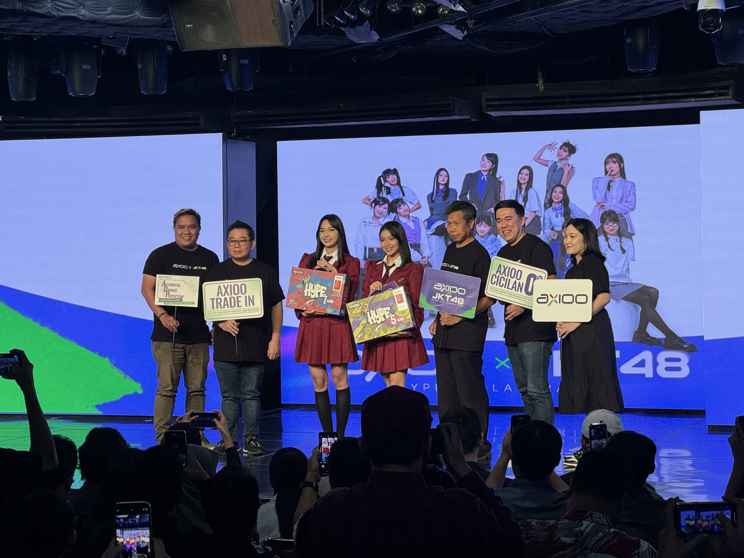 JKT48 Jadi Brand Ambassador Axioo - Trendtech Indonesia