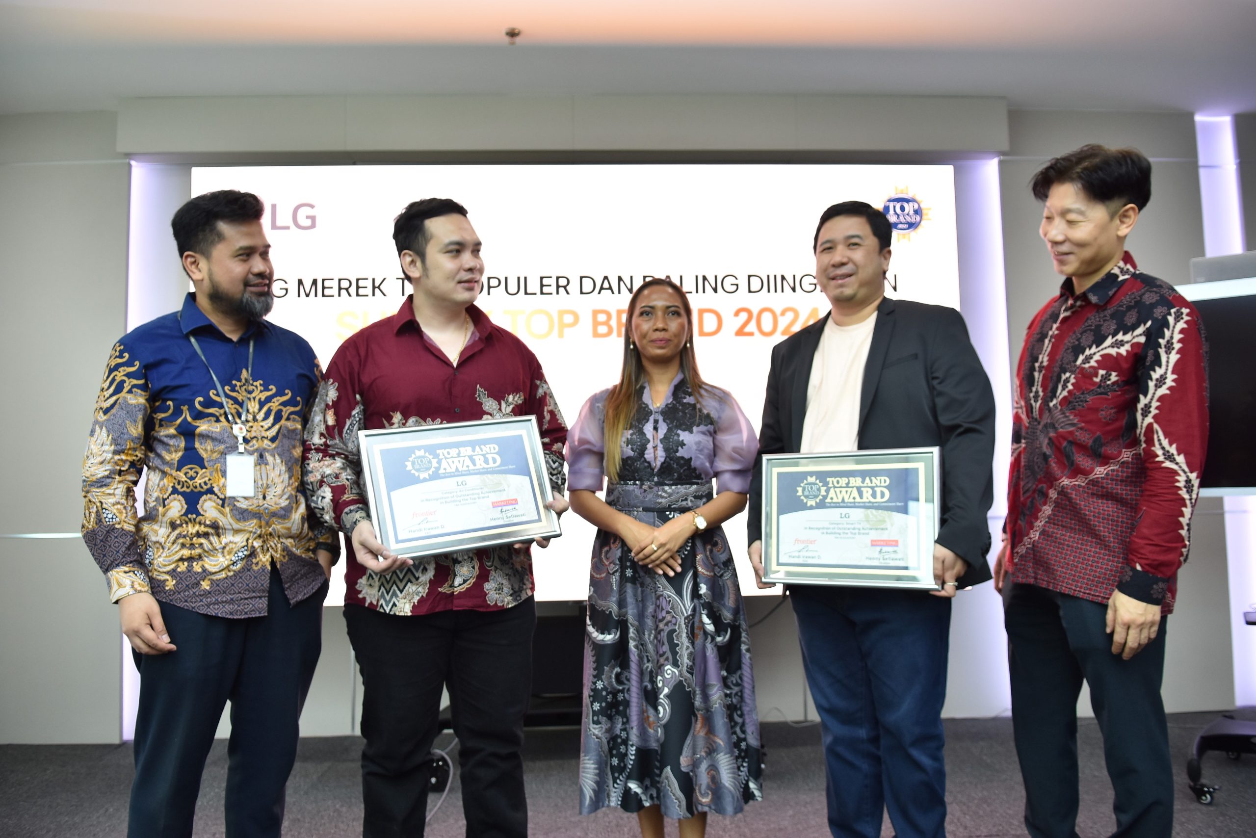 Lima Produk LG Dapat Penghargaan Top Brand 2024 - Trendtech Indonesia