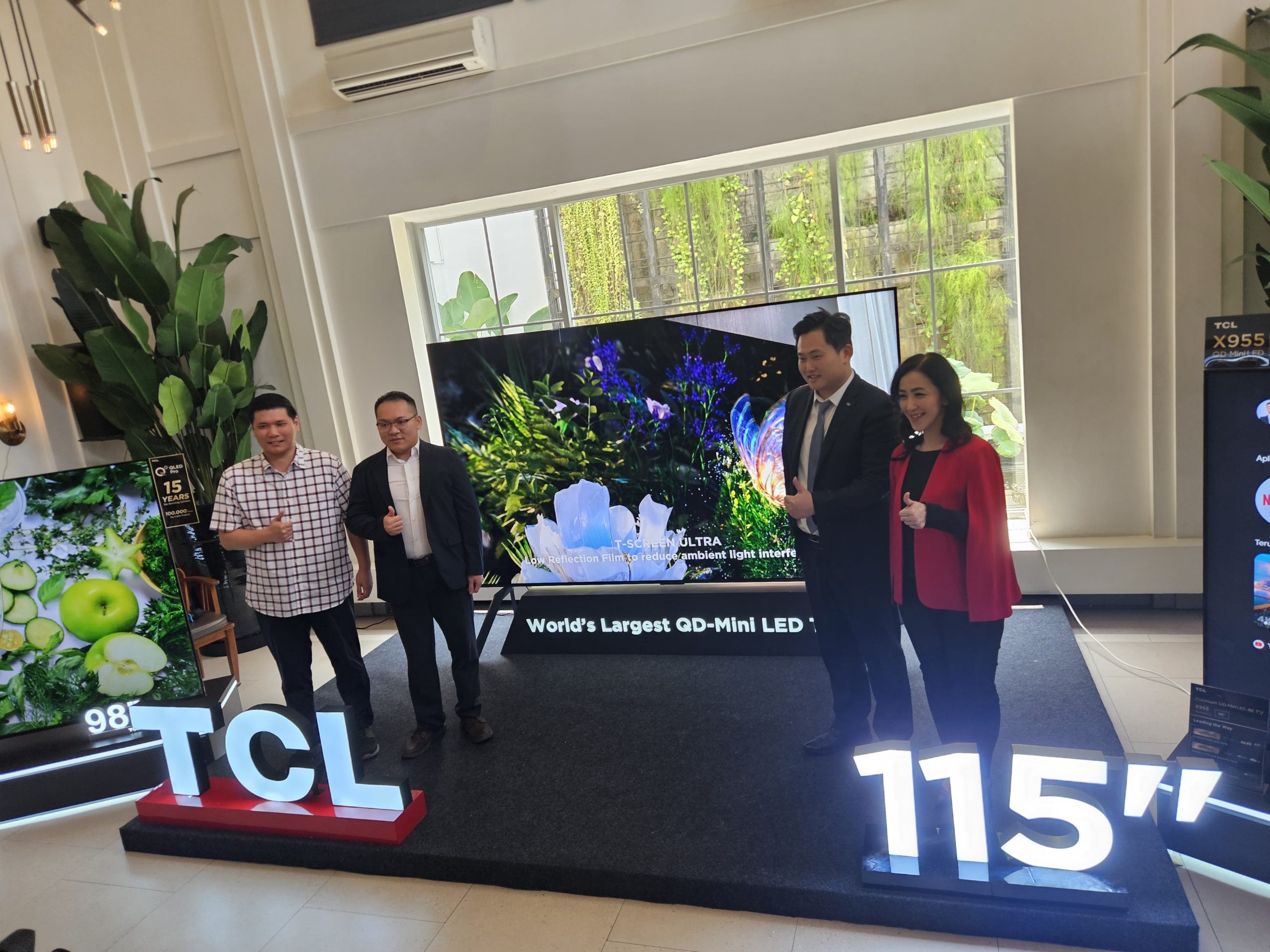 TCL Indonesia Luncurkan TV QD-Mini LED 115 Inch Harga Rp 300 jutaan ...