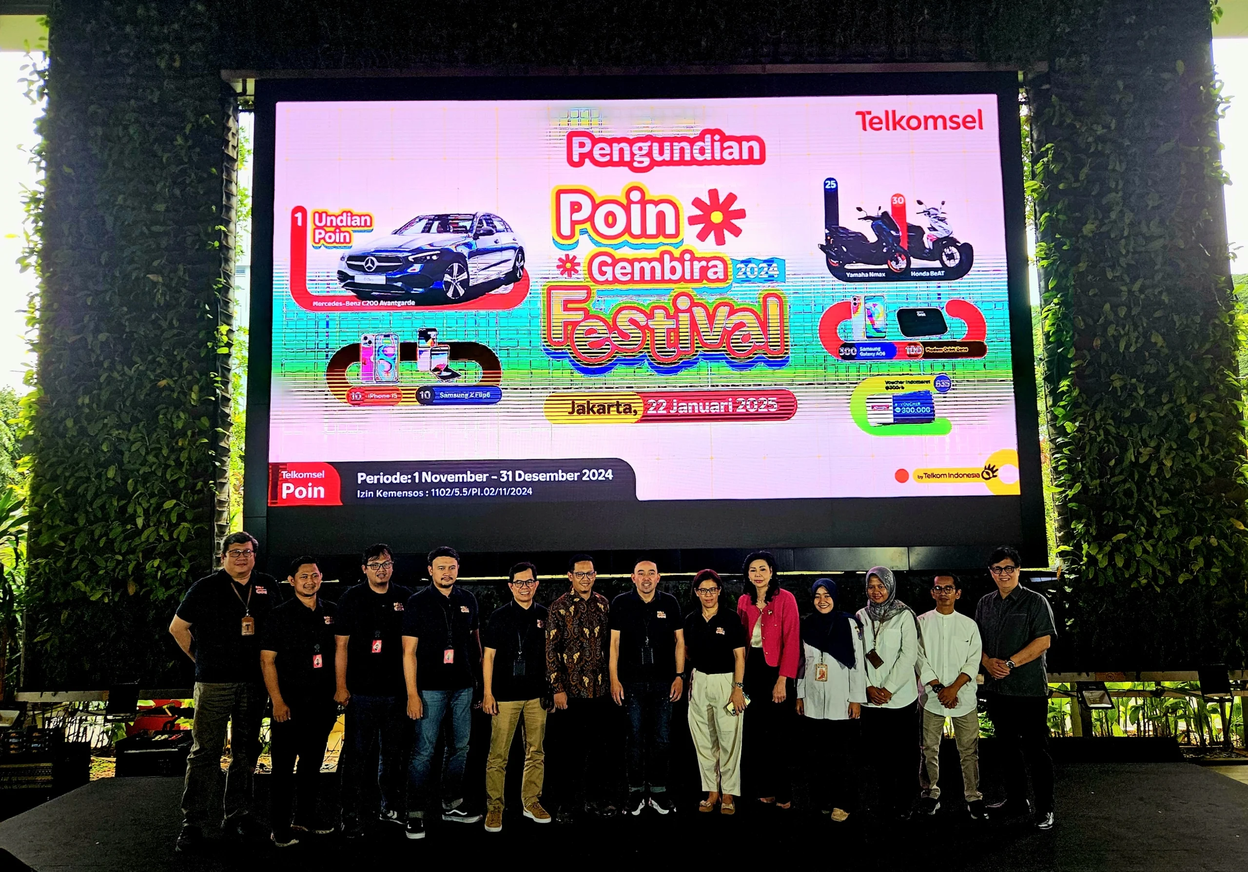 Telkomsel Umumkan 1.111 Pemenang Poin Gembira Festival Akhir Tahun 2024 - Trendtech Indonesia